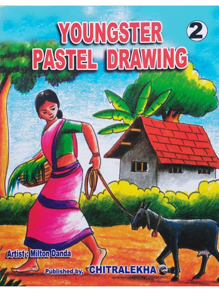 Youngster Pastel Drawing Part 2 | Oil Pastel Drawing Book